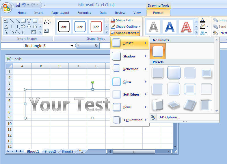 Apply An Effect To Wordart Text Wordart « Wordart Clip Art Shape