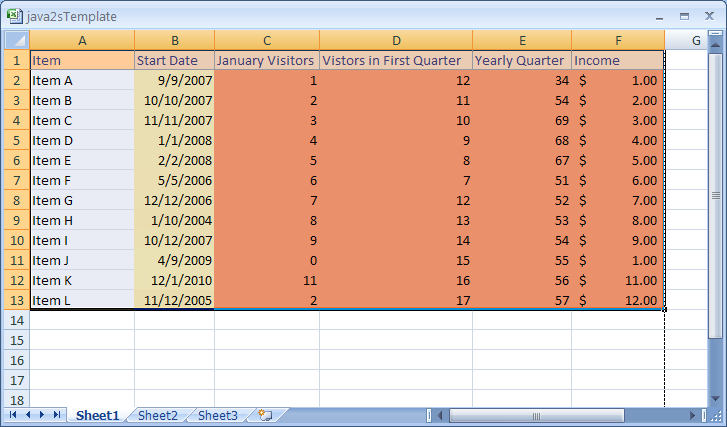 Format Using Color Scales Conditional Formatting Format Style Microsoft Office Excel 2007