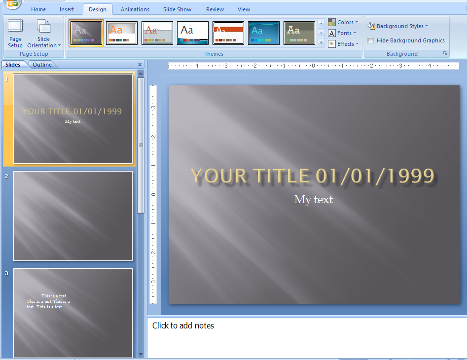 View and Apply a Theme : Theme « Editing Format « Microsoft Office ... View and Apply a Theme : Theme « Editing Format « Microsoft Office ...
