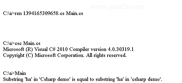 C Tutorial C String Compare String Int String Int Int