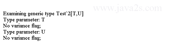C Tutorial C TypeInfo GenericParameterAttributes