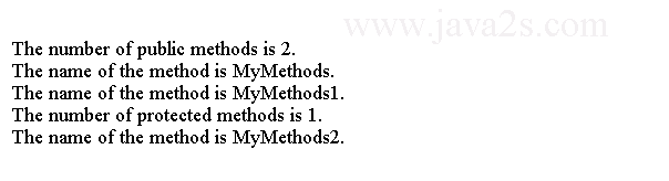 C Tutorial C TypeInfo GetMethods BindingFlags
