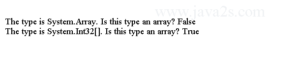 C Tutorial C Typeinfo Isarray