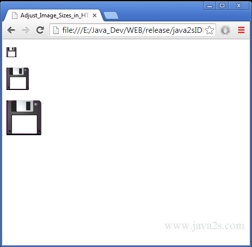 Adjust Image Sizes In HTML And CSS