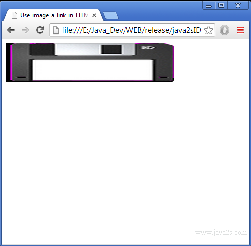 Use Image A Link In Html And Css