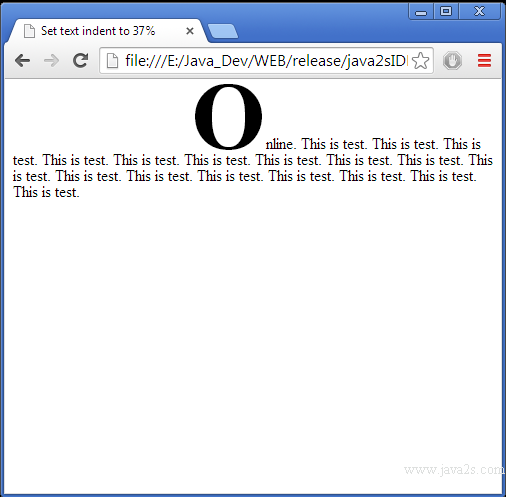 Set Line Height To Em In Html And Css