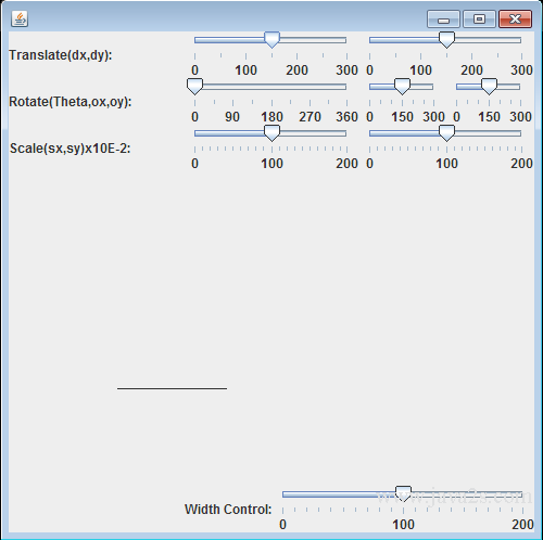 Java Tutorial Exercise Translate Rotate And Scale Operation In Java