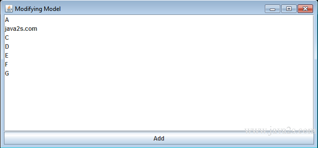 Java Tutorial Remove All Elements From Jlist Using Defaultlistmodel In Java