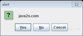 Java Tutorial Create A Yes No Cancel Dialog With JOptionPane In Java