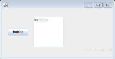 Java Tutorial Change The Gap Between Components In FlowLayout In Java