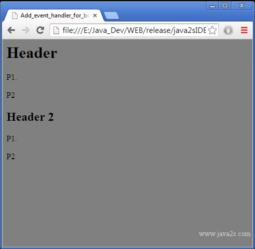 Document Onload Javascript Example Javascript Nerd Answer