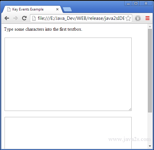 Get The Key Event Target Or Event Source In Javascript 5234