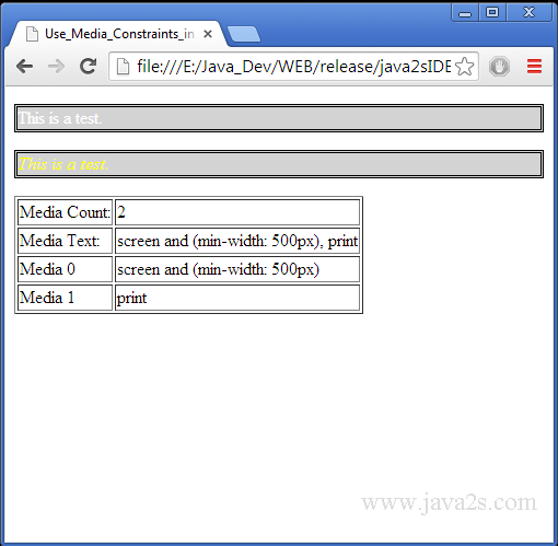 Use Media Constraints In JavaScript
