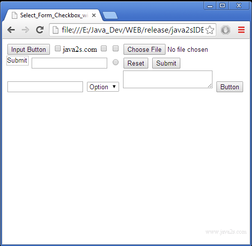 Select Form Checked Box Input Checked In JQuery