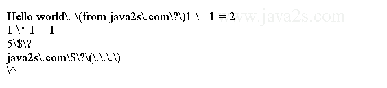 Php Quotemeta Function