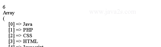 Php Array Push Function