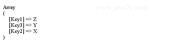 Php Arsort Function
