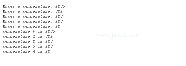 Read User Input And Store It Into An Array C Language Basics